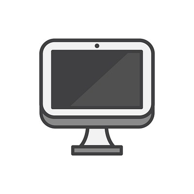 Illustration of computer icon | Premium Vector - rawpixel