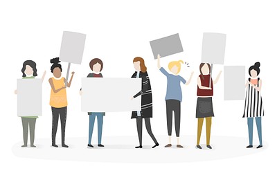 Vector set of illustrated people | Vector - rawpixel