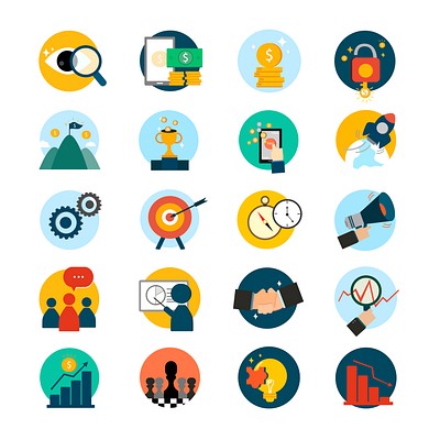 Set of business vectors | Premium Vector - rawpixel