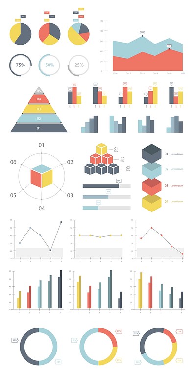 Set elements of infographic | Premium Vector - rawpixel