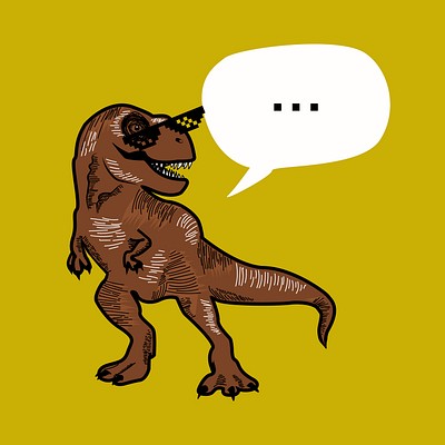T-rex dino funky graphic illustration | Premium Vector Illustration ...