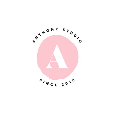 Anthony studio logo design vector | Free Vector - rawpixel