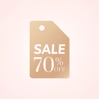 Sale 70% off shop promotion | Free Vector - rawpixel