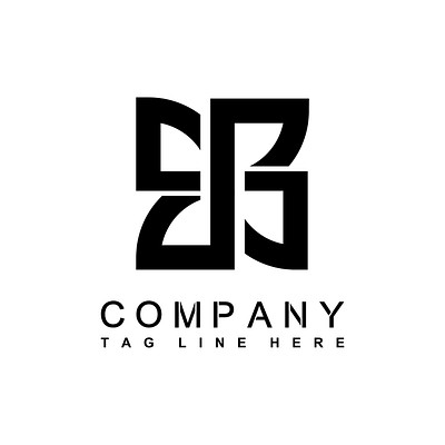 Modern company logo design vector | Premium Vector - rawpixel