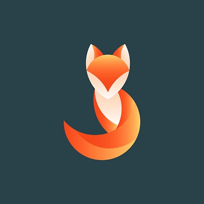 Fox geometrical animal design vector | Premium Vector - rawpixel