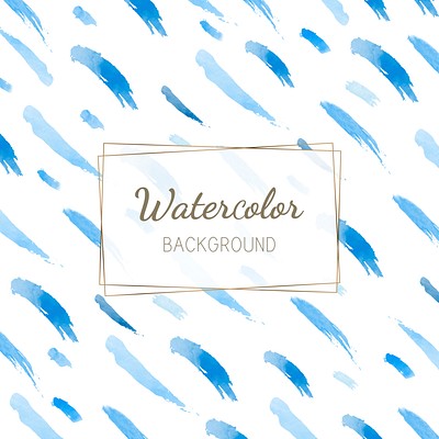 Pastel blue watercolor background vector | Premium Vector - rawpixel