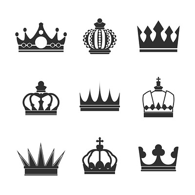 Collection of royal crown vectors | Premium Vector - rawpixel
