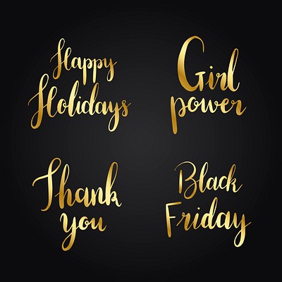 Greetings and wording typography vector | Premium Vector - rawpixel