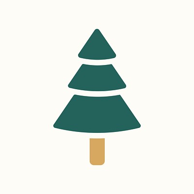 Christmas tree icon decoration vector | Free Icons - rawpixel