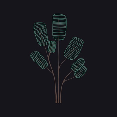 Doodle of a tree | Free Vector Illustration - rawpixel