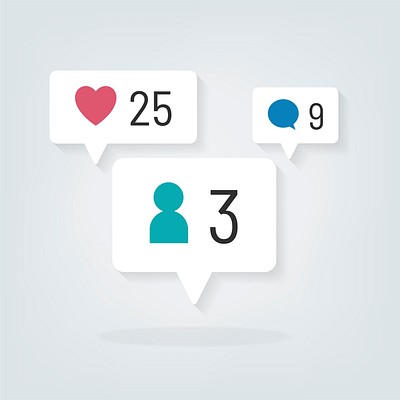 Social media icons set vector | Free Vector - rawpixel