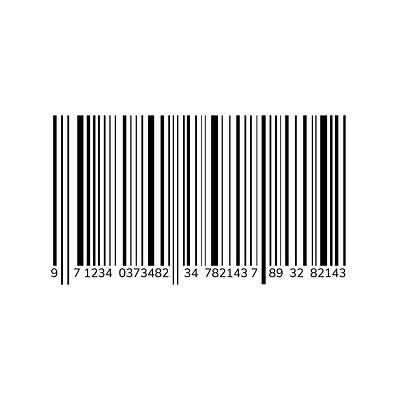 Black barcode icon numerical vector | Premium Vector - rawpixel