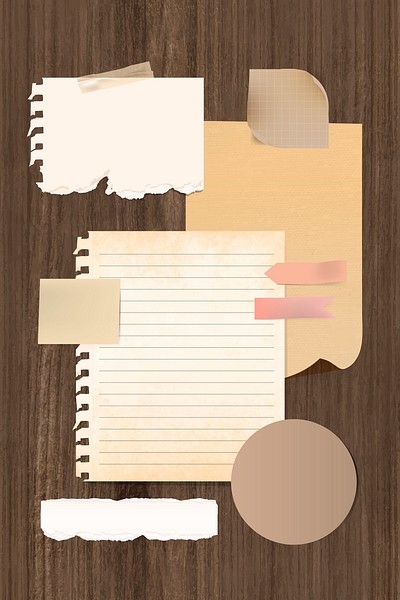 Blank vintage note paper template | Premium Vector - rawpixel