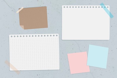 Blank note paper texture background | Premium Vector - rawpixel