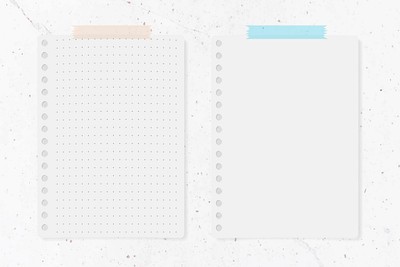 Blank note paper texture background | Premium Vector - rawpixel
