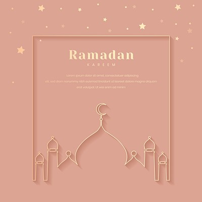Png pink Islamic square frame | Premium PNG - rawpixel