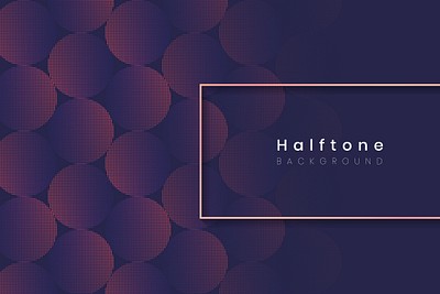 Rectangle frame halftone navy blue | Premium Vector - rawpixel