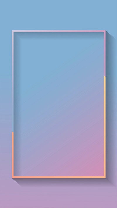 Blank rectangle colorful abstract frame | Premium Vector - rawpixel