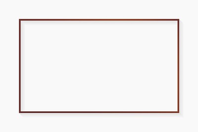 Rectangle bronze frame white background | Premium Vector - rawpixel