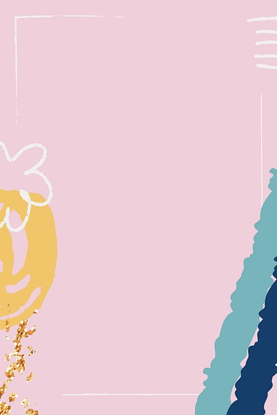 Pink scribble patterned background vector | Premium Vector - rawpixel