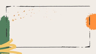 Black frame on beige scribble | Premium Vector - rawpixel