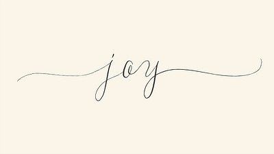Handwritten style Joy typography vector | Premium Vector - rawpixel