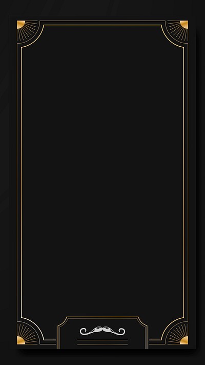 Movember vintage frame design mobile | Premium Vector - rawpixel