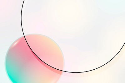 Colorful round geometric frame vector | Premium Vector - rawpixel