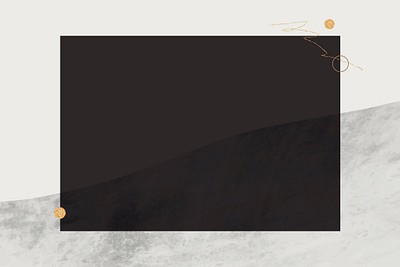 Blank rectangle frame design vector | Premium Vector - rawpixel