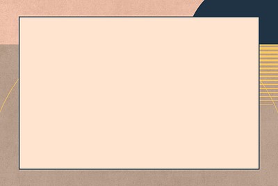 Minimalist frame blank retro poster | Premium PSD - rawpixel