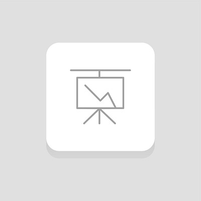 Vector data analysis graph icon | Free Vector - rawpixel