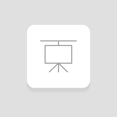 Vector of presentation board | Free Vector - rawpixel