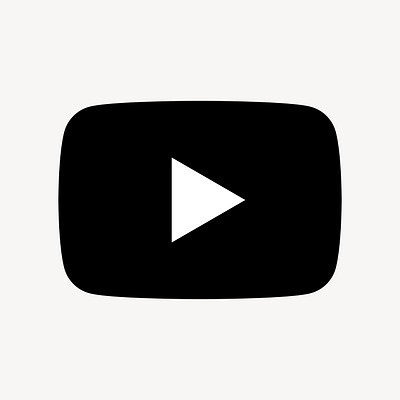 YouTube flat graphic icon social | Premium Icons Sticker - rawpixel