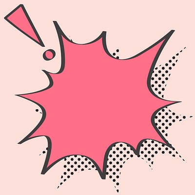 Yelling speech bubble vector pop | Premium Vector - rawpixel