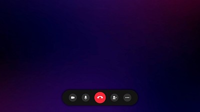 Png call interface icons bar | Premium PNG Sticker - rawpixel