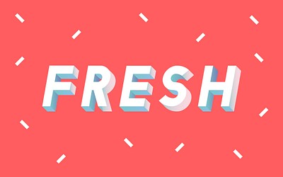 Simple and stylish typography vector | Premium Vector - rawpixel