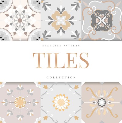 Seamless pattern tiles vector collection | Free Vector - rawpixel