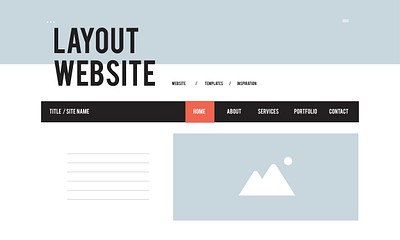 Illustration web design template vector | Free Vector - rawpixel