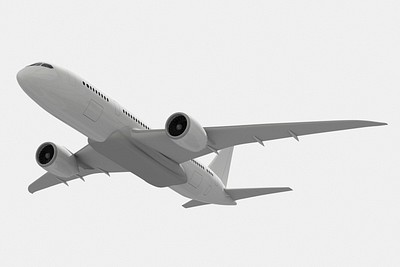 3D airplane png clipart, air | Premium PNG - rawpixel
