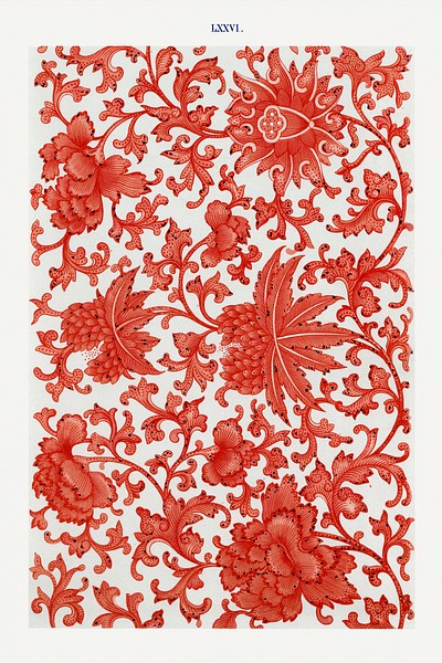 Flower pattern, Examples Chinese Ornament | Free Photo Illustration ...