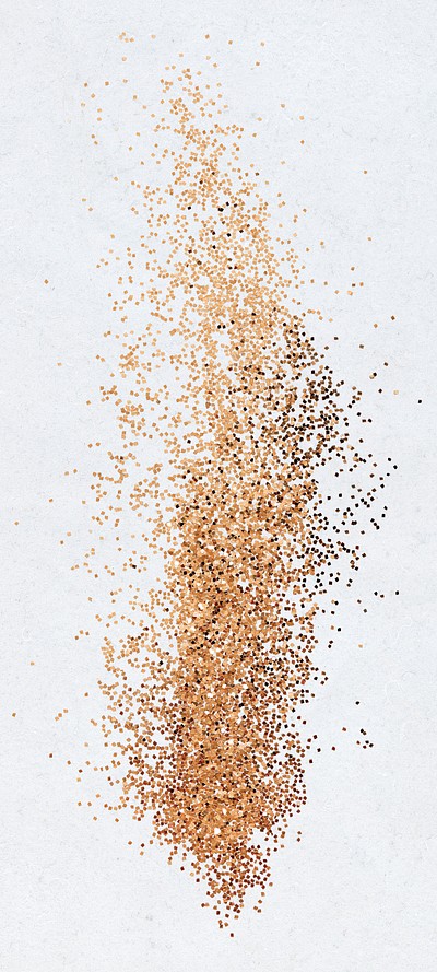 Dusty gold particles pattern background | Premium PSD - rawpixel