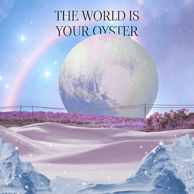 Purple aesthetic Facebook post template, | Premium Vector Template ...