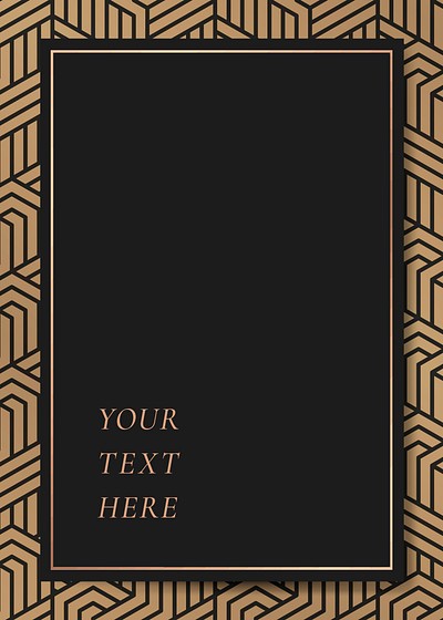 Blank abstract card design vector | Premium Vector - rawpixel