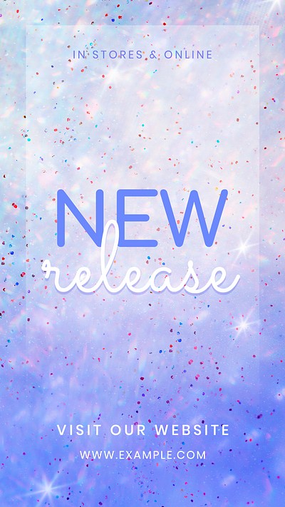 New release announcement banner psd | Premium PSD Template - rawpixel