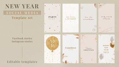 New year editable template psd | Premium PSD - rawpixel