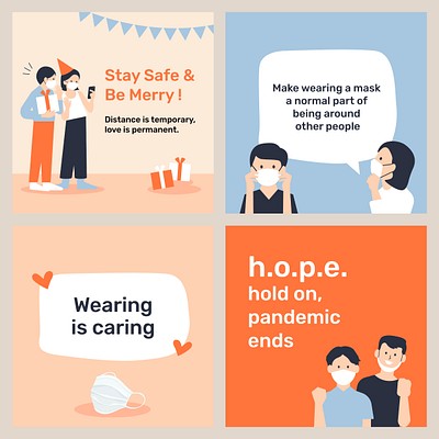 New normal editable template psd | Free PSD - rawpixel