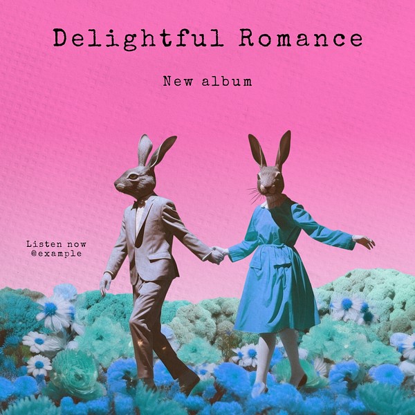 Music band Facebook post template | Premium Editable Template - rawpixel