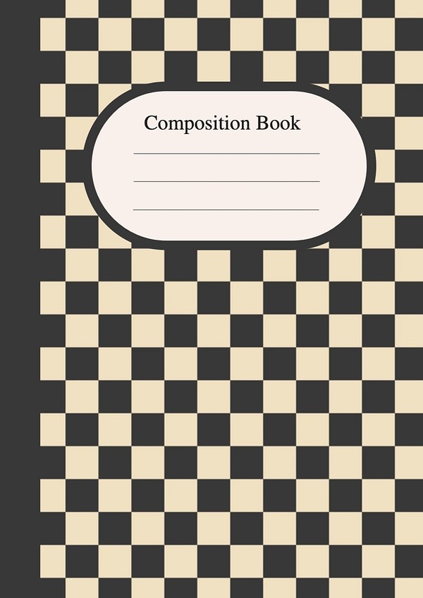 Composition book planner template, editable | Premium Editable Template ...