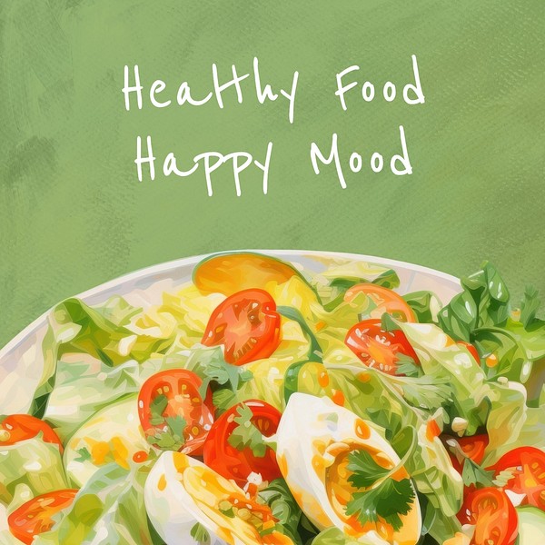 Healthy eating quote Instagram post | Premium Editable Template - rawpixel