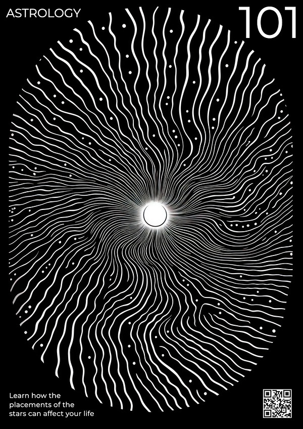 Astrology 101 poster template | Premium Editable Template - rawpixel